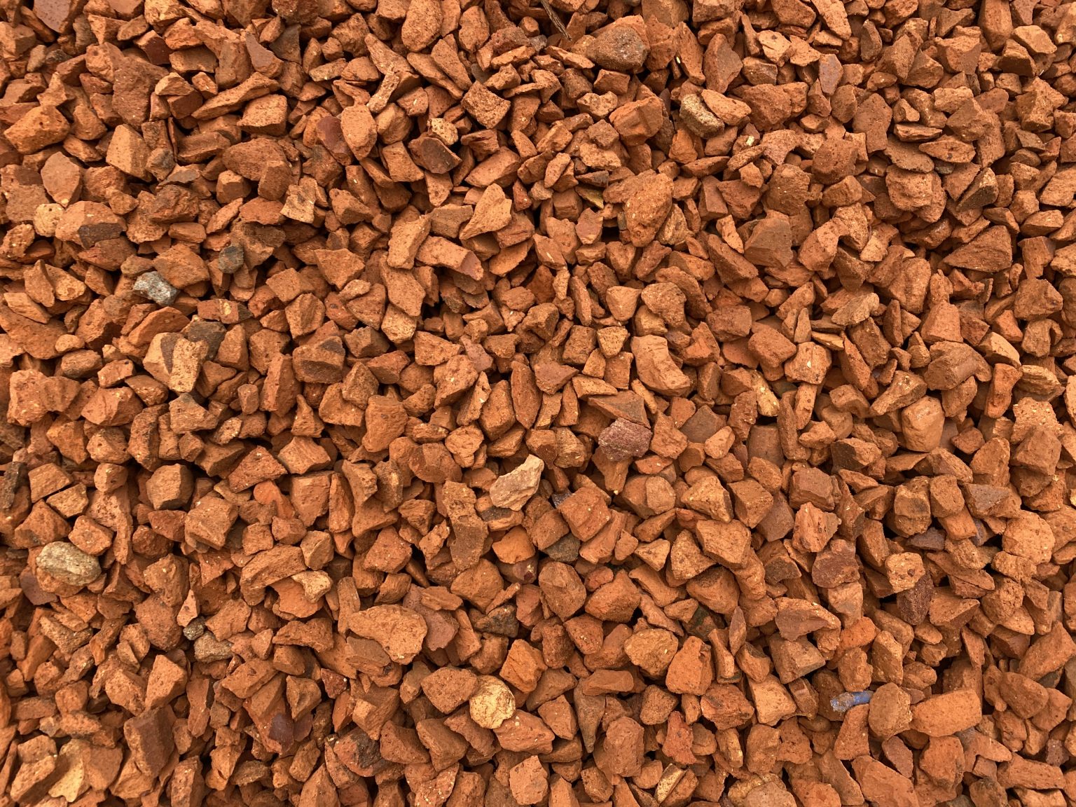 10 & 20mm Crushed Terracotta Tile - Shantana Landscape and Building ...